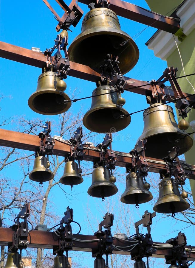 The Bells of the Christian Church. Stock Photo - Image of christian ...