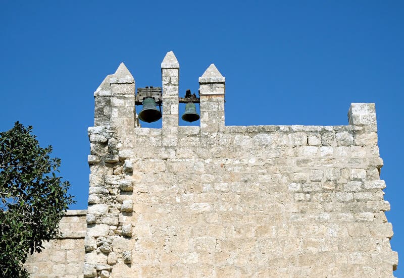 Bells in the Monastery Beit Jamal Stock Image - Image of monastery ...