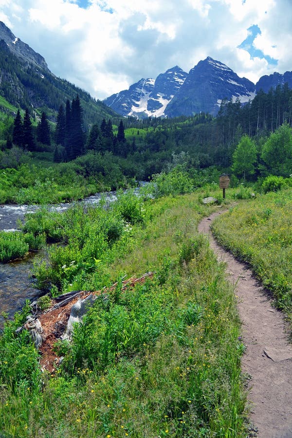 Bells Path stock photo. Image of stone, pine, path, outdoors - 73813402