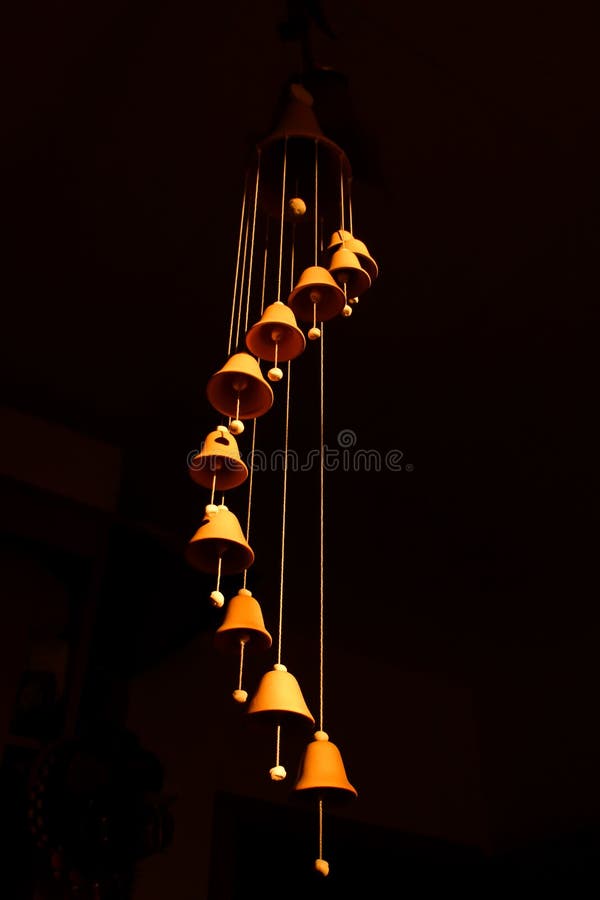 Bells on a strings stock photo. Image of sunny, jingle - 45677798