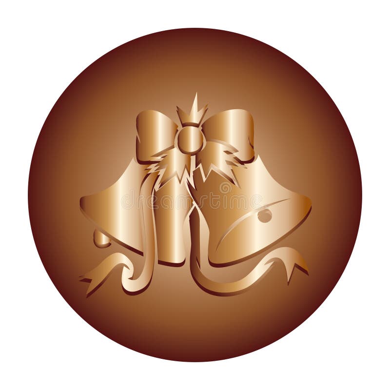 Bells. Vector Illustration Decorative Background Design Stock Vector ...