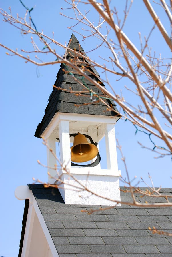 Belltower stock photo. Image of white, religion, church - 6416160