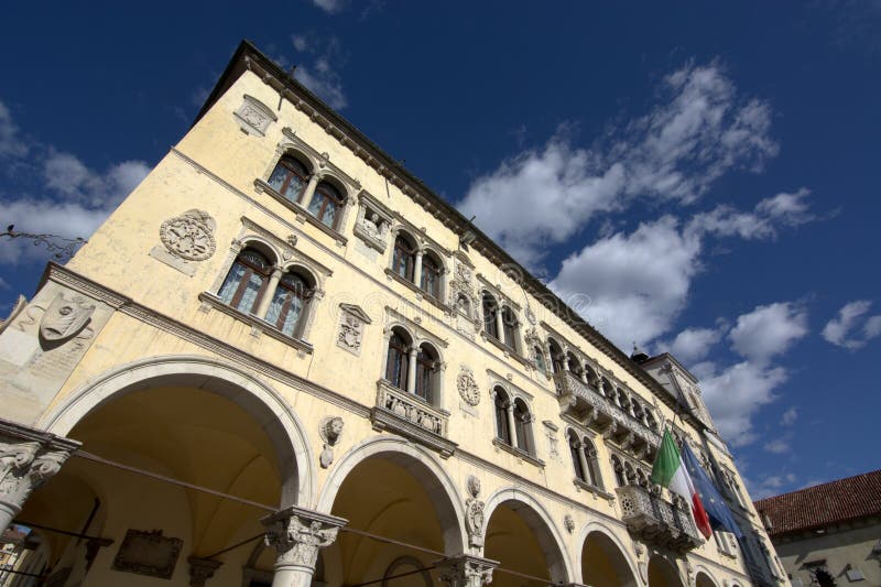 Belluno City Hall stock photo. Image of averau, background - 102732048