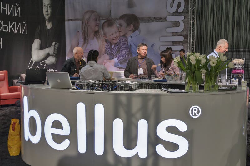 Bellus Upholstered Furniture Booth Editorial Stock Image - Image of ...