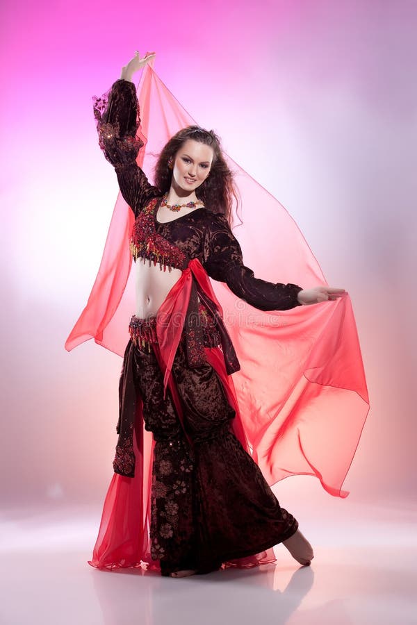 Belly Dancer stock photo. Image of beauty, embroidery - 12619986