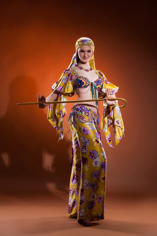 Belly Dance with a Sword in Turkish Night in Turkey Near Cappadocia ...