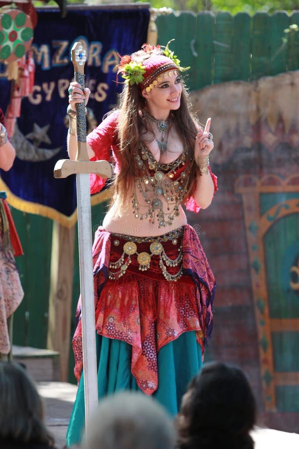 Belly Dancer editorial stock image. Image of acting, entertainment ...