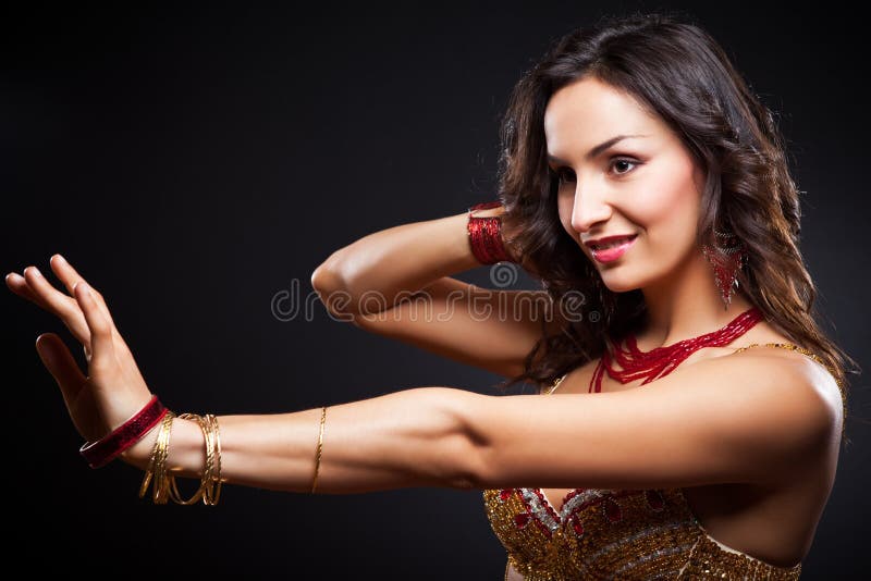 Belly dancer stock image. Image of beautiful, vertical - 13928047