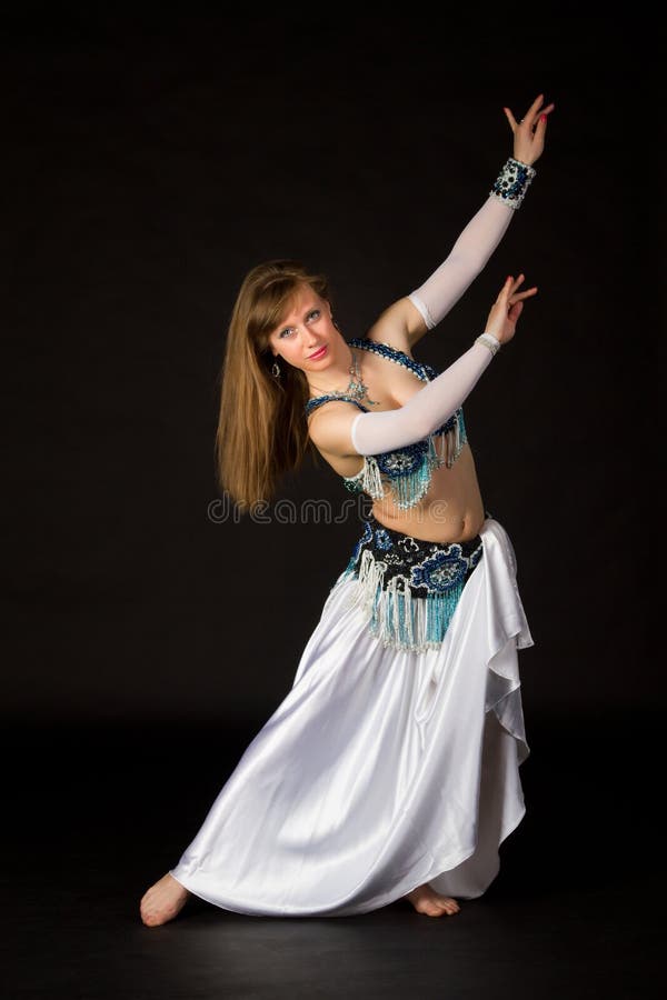 Belly dancer stock photo. Image of blond, asia, caucasian - 31336968