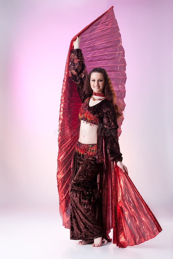 Belly Dancer stock photo. Image of decoration, abdomen - 12616836
