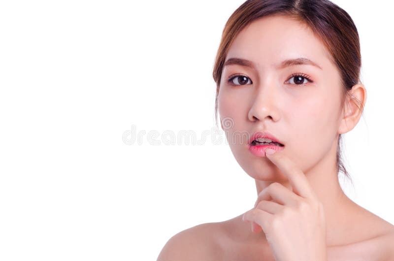 Belo Rosto De Mulher Retrato De Beleza Imagem De Stock Imagem De