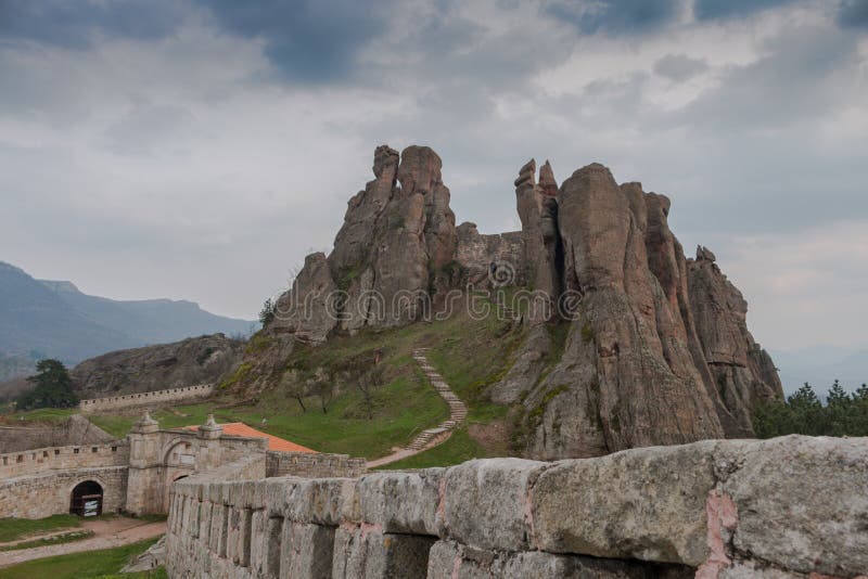 Belogradchik Rocks and Fortress, Bulgaria Stock Image - Image of famous ...