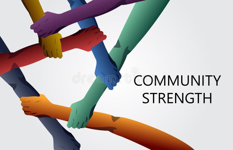 Belonging and Inclusion Concept with Diverse Unity Stock Vector ...