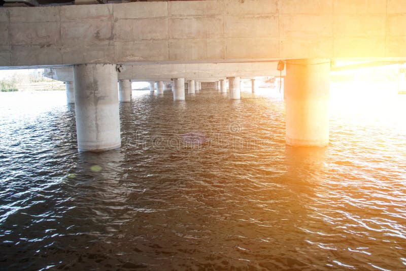 Below the bridge stock photo. Image of details, architectural - 74116734