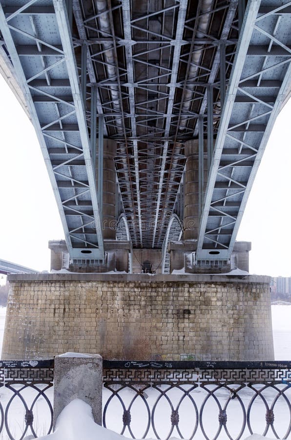 Below the bridge stock image. Image of background, rust - 81816125