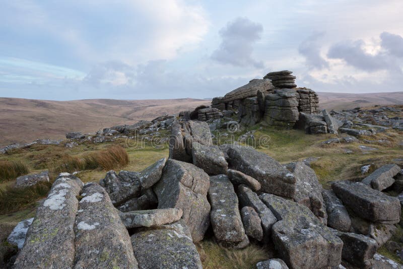 Belstone Tor stock photo. Image of national, view, landscape - 66017686