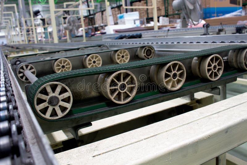 Belt, Conveyor Belt, Production Line of the Factory Stock Image - Image ...