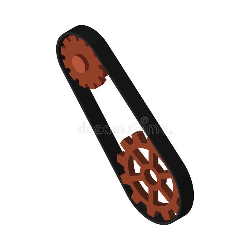 Belt Drive Icon stock vector. Illustration of drive - 273541090