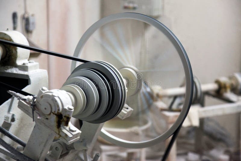Belt drive machine stock photo. Image of metallic, detail - 50251336