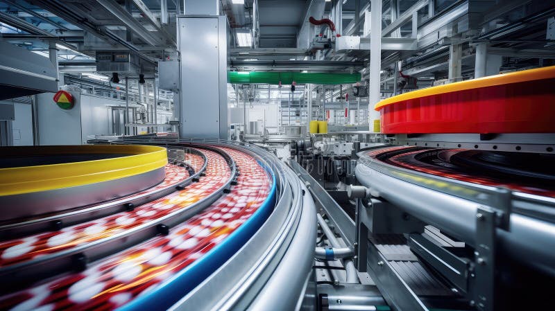 Belt food stock illustration. Illustration of conveyor - 324821418