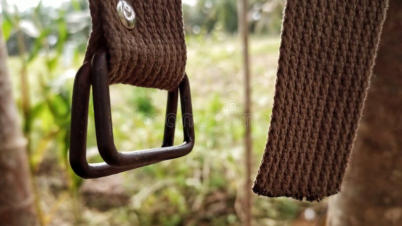 The belt is hanging stock image. Image of clothing, nature - 240121071