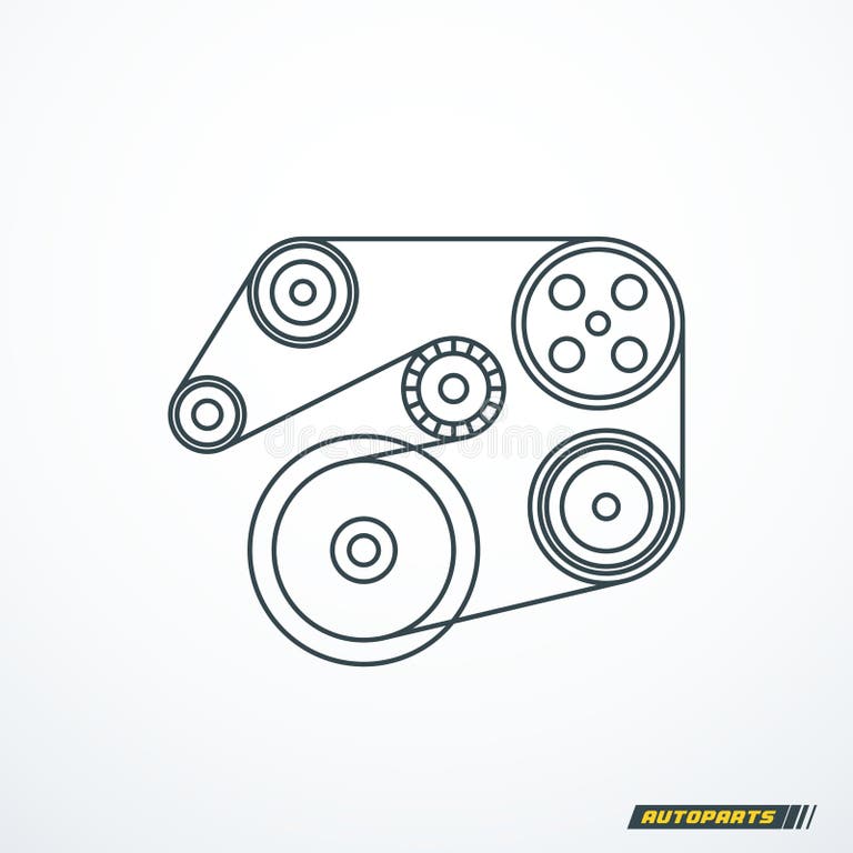 Belt Tensioner Stock Illustrations – 55 Belt Tensioner Stock ...