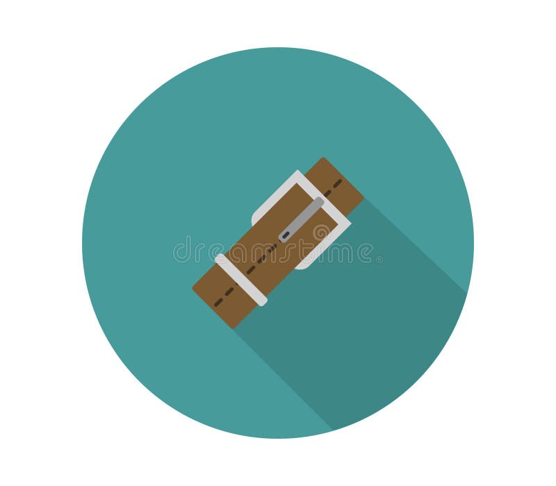 Belt Icon Illustrated in Vector on White Background Stock Illustration ...