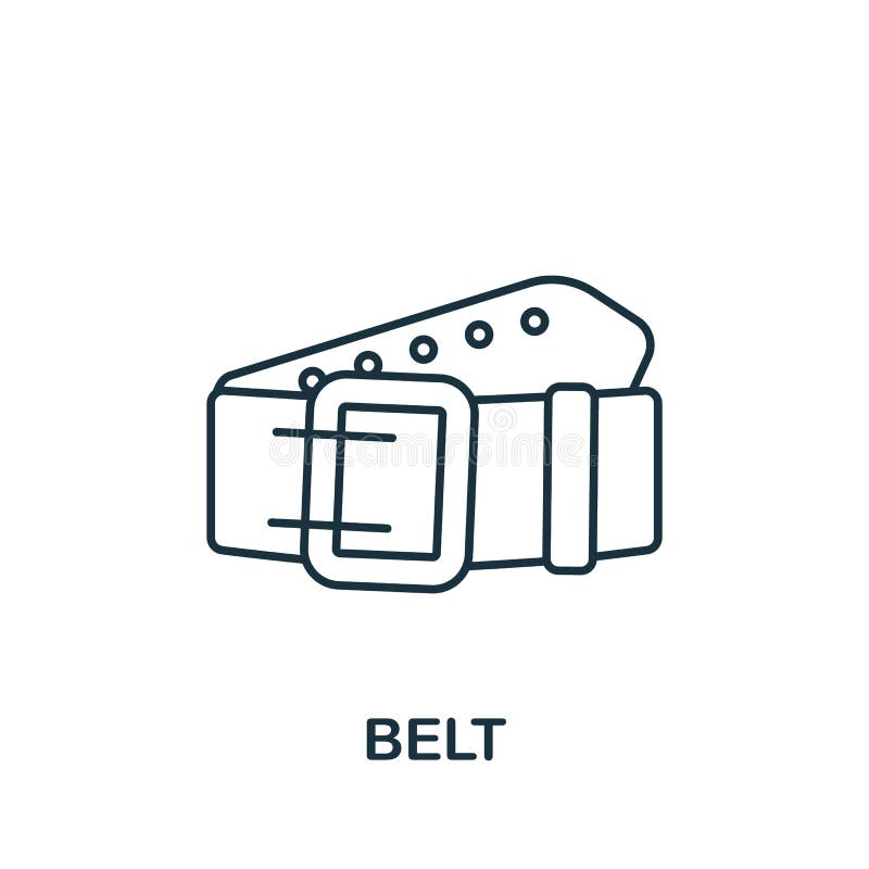 Belt Icon. Monochrome Simple Clothes Icon for Templates, Web Design and ... Belt Icon. Monochrome Simple Clothes Icon for Templates, Web Design and ...