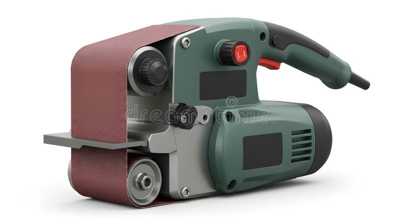 Belt Sander Power Tool stock illustration. Illustration of power ...