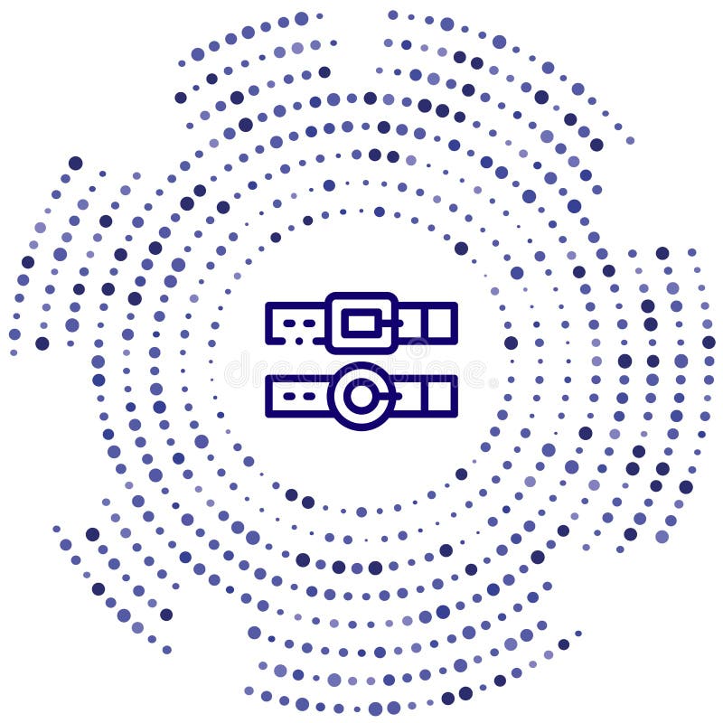Belt Vector Icon. Belt Editable Stroke. Belt Linear Symbol for Use on ...