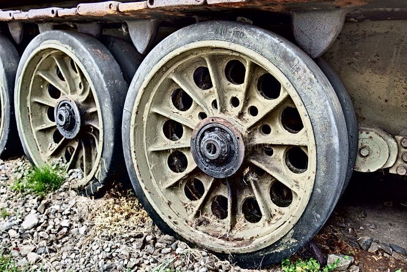 Belt wheel stock image. Image of belt, travel, iron, military - 60979105