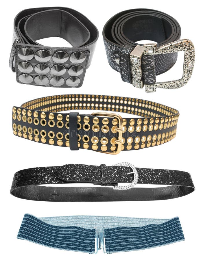 Belts - female accessories stock image. Image of objects - 4931627