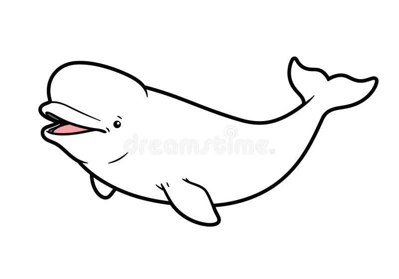 Beluga Whale Clip Art Black File:S Posture In Beluga Whale.png