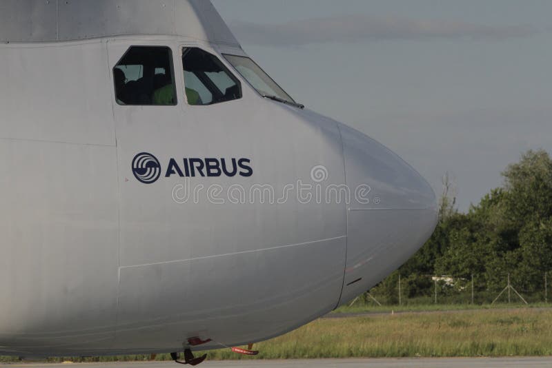 Beluga de Airbus imagen de archivo editorial. Imagen de recorridos ...