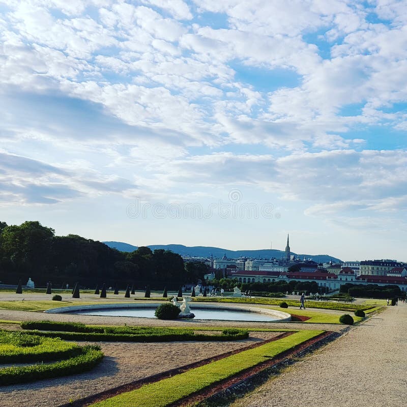 Belveder garden stock photo. Image of beautiful, belveder - 75414422