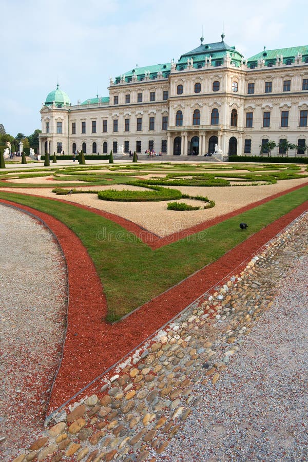 Belvedere castle lawn stock image. Image of building - 11692601