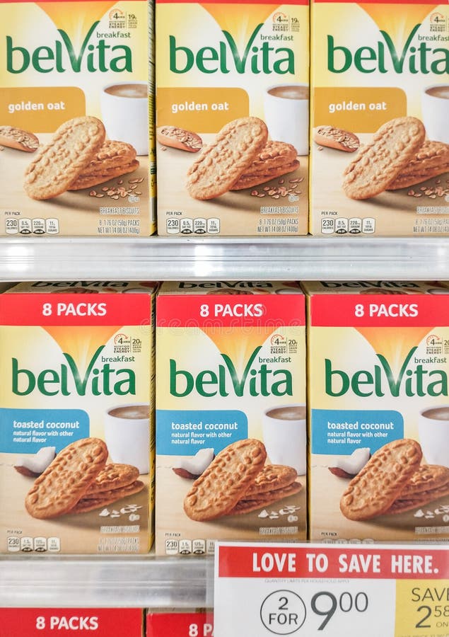 Belvita Crackers in a Market Editorial Photography - Image of ...