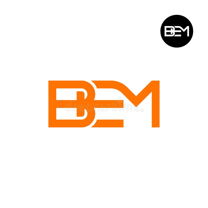 Bem Monogram Stock Illustrations – 15 Bem Monogram Stock Illustrations ...