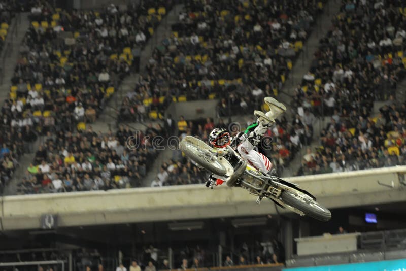 Ben Milot Supermotocross 2009 Editorial Photography - Image of ...