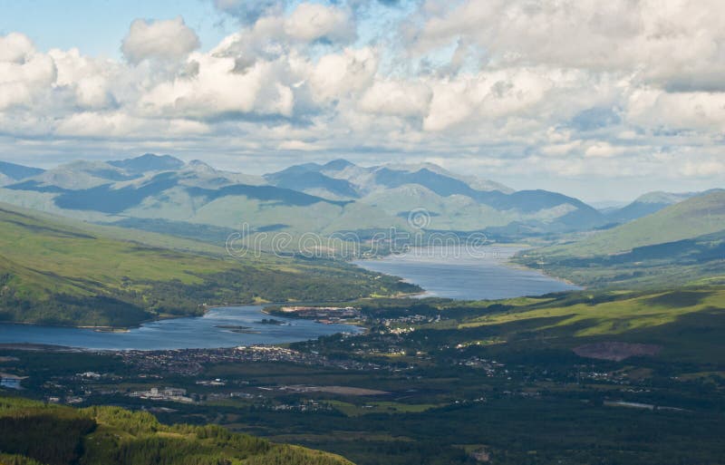 Ben nevis view stock image. Image of green, peaceful - 34080639