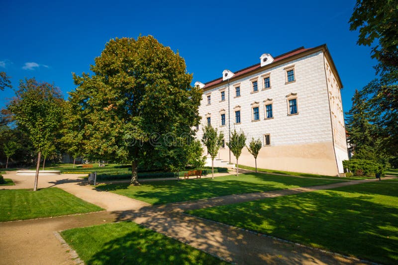 Castle Benatky Nad Jizerou, Bohemia, Czech Republic Stock Image - Image ...