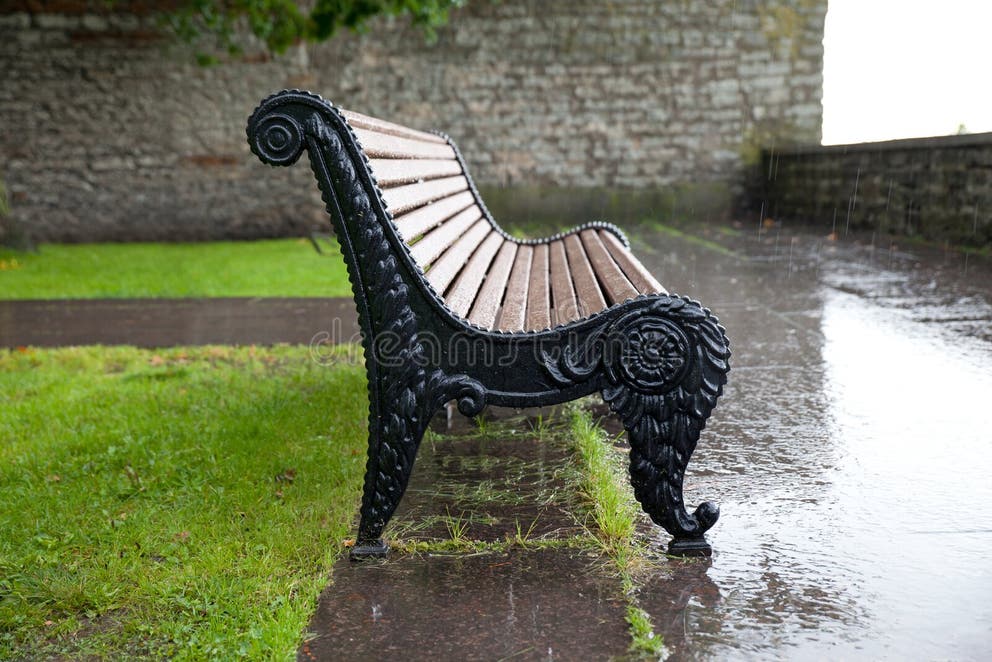 Bench stock photo. Image of forged, nostalgic, bench - 26635716