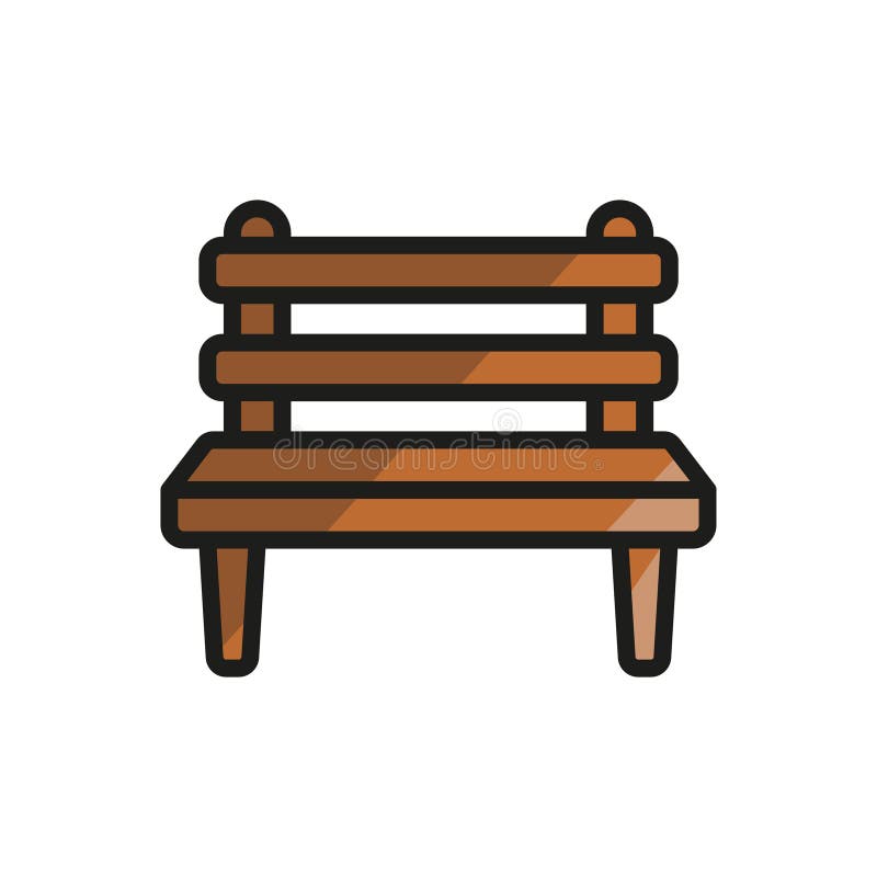 Bench Vector Design Templates Simple and Modern Stock Vector ...