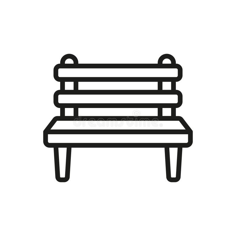 Bench Vector Design Templates Simple and Modern Stock Vector ...