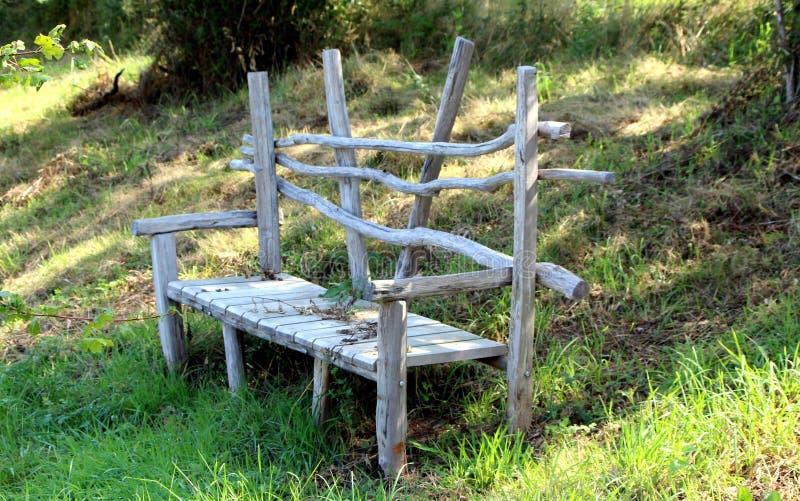 A bench stock photo. Image of green, plant, table, grass - 335621076