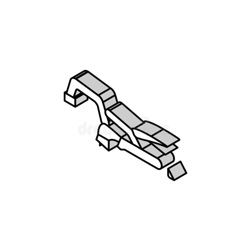 Bench Clamp Isometric Icon Vector Illustration Stock Vector ... Bench Clamp Isometric Icon Vector Illustration Stock Vector ...