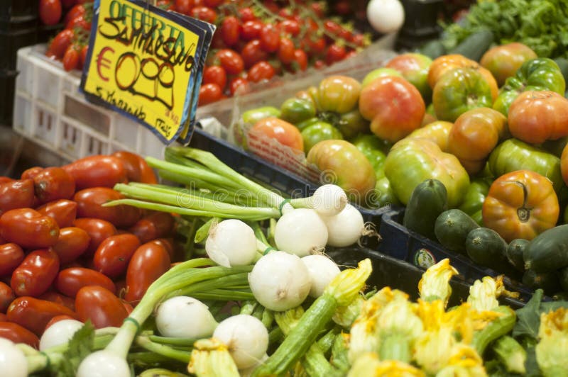 Vegetables at market stock image. Image of broccoli, industry - 50373209