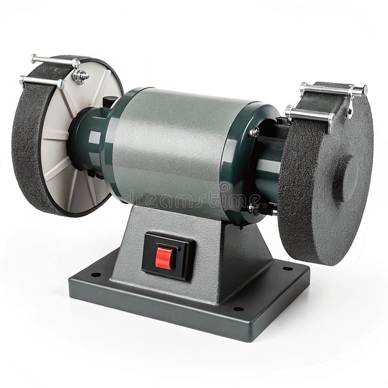 Bench Grinder for Sharpening and Grinding Stock Illustration ...