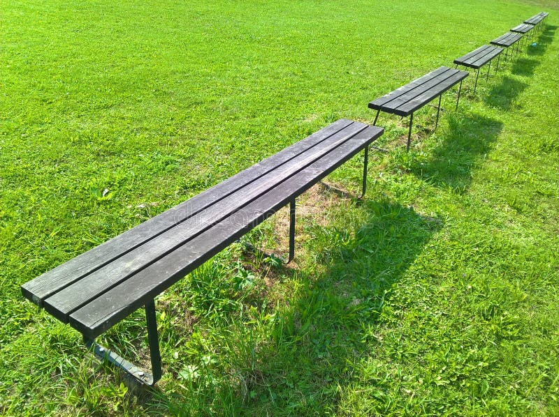 Bench Line stock photo. Image of disinterest, seat, plank - 91867246