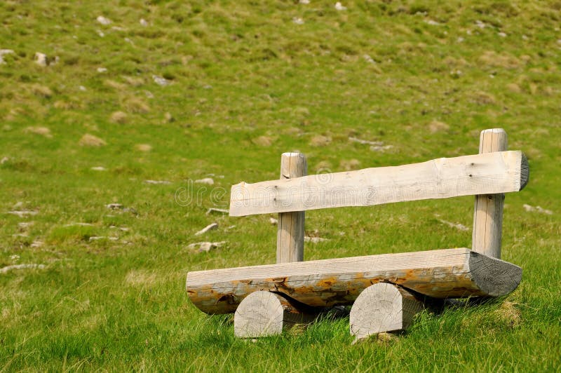 Bench in the nature stock photo. Image of travel, wooden - 35645818